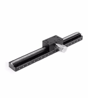 CNC X-axis dovetail groove slider LWX25-L200 180mm stroke Manual slide ...