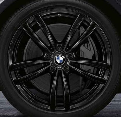 BMW G11 G12 G30 G31 G32 OEM 647M 19 " Gloss Nero M Doppio Cinque Raggi ...