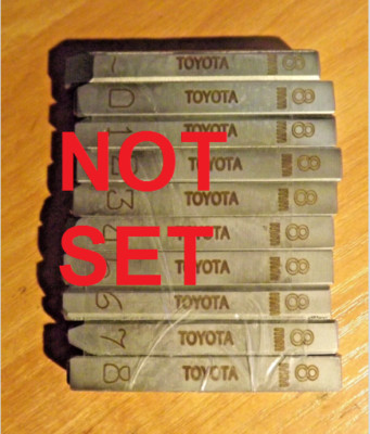 8 mm Stamp Punch digital stamps Punch for toyota | eBay