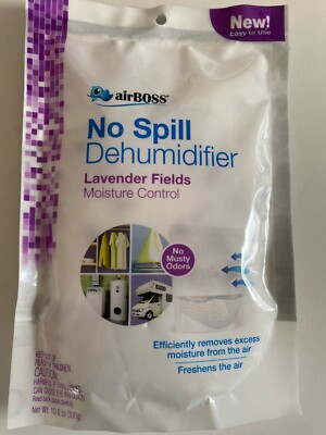 Air Boss No Spill Dehumidifier Lavender Fields Moisture Control Bag | eBay