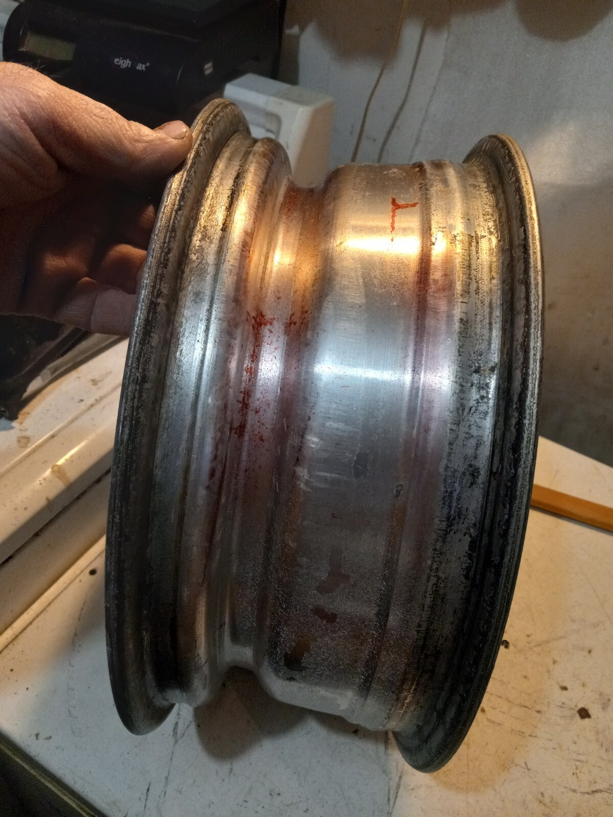 Four 1974-1978 Datsun 240Z-280Z? 14X5.5 Aluminum Slot Mag? Wheel Rims ...