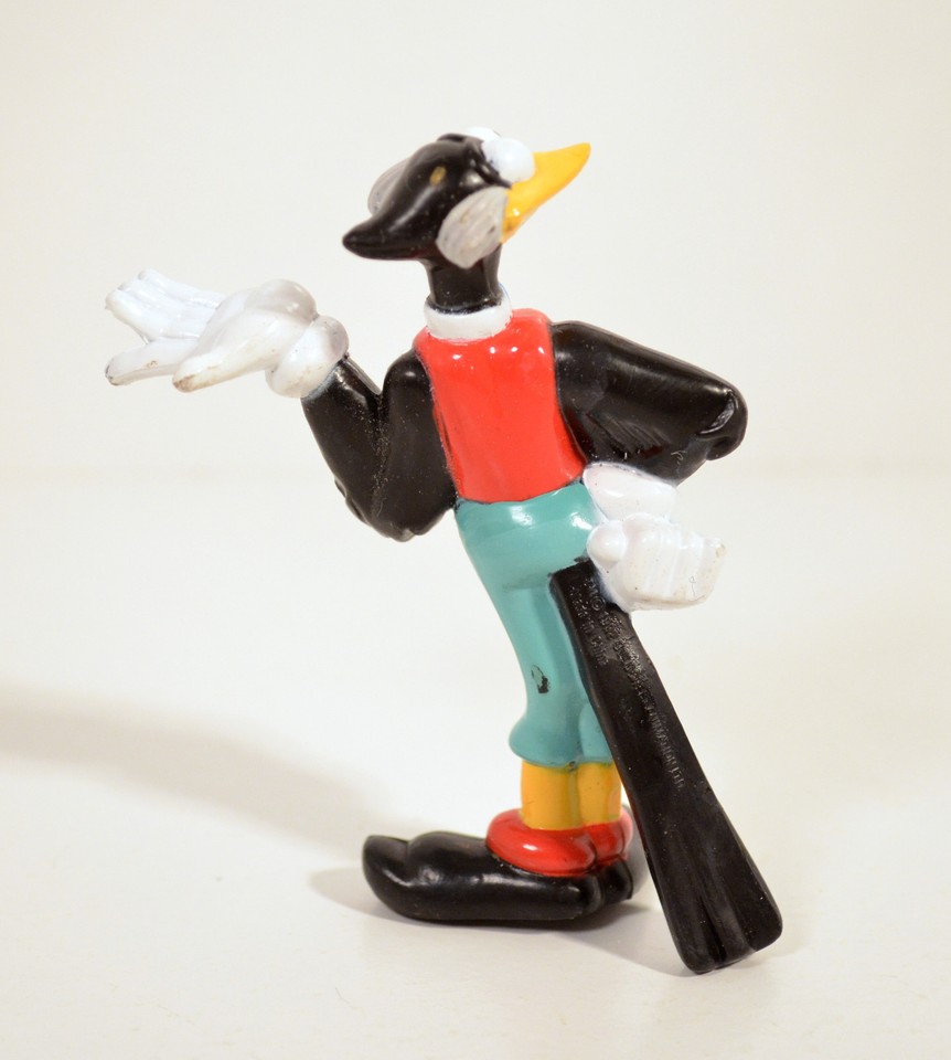 1992 Snipes Magpie Bird 3.25" PVC Figure Dairy Queen Rock A Doodle Don ...