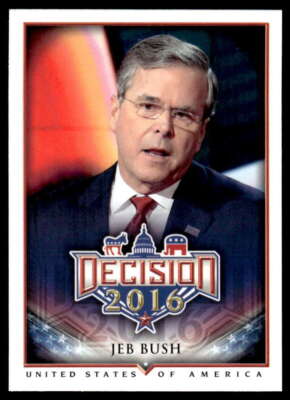 2016 Leaf Decision 2016 #9 Jeb Bush | eBay