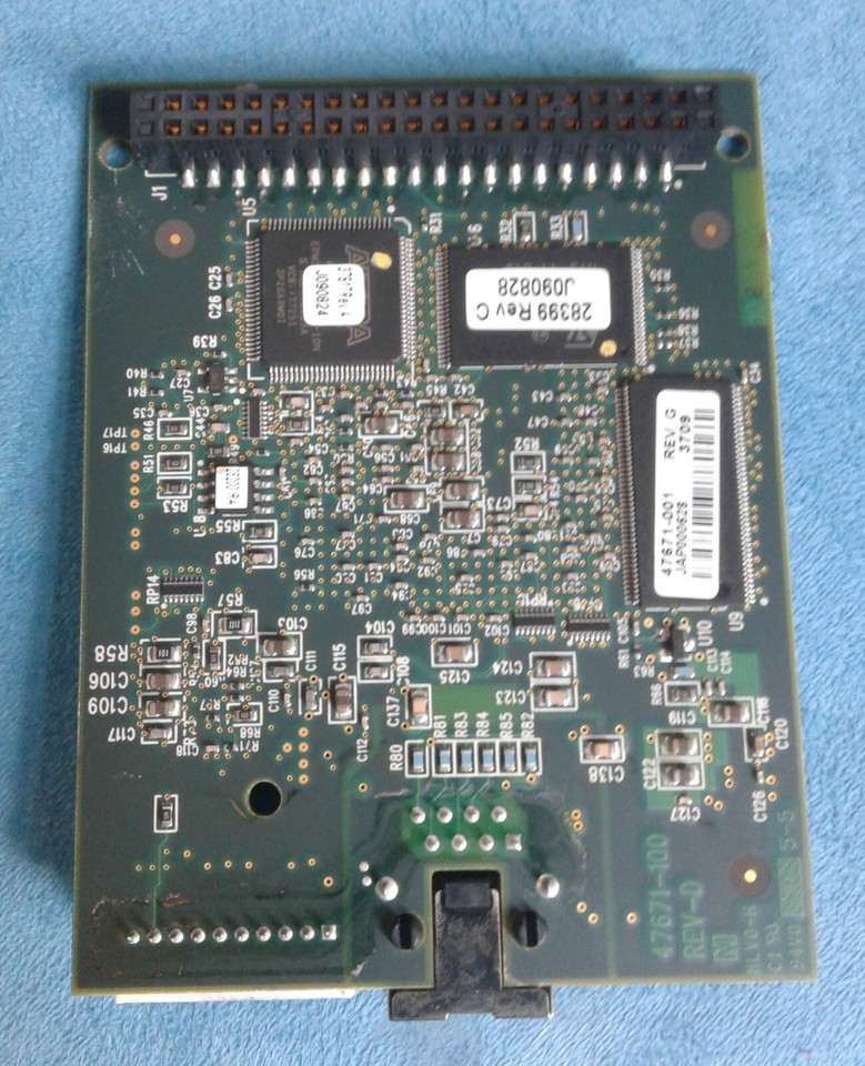 Zebra Thermal Printer Ethernet Port Card Board 47671-100 Zebranet | eBay