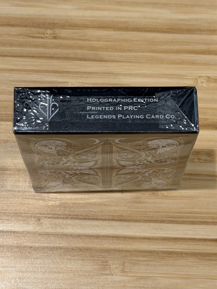 David Blaine #087/500 Onyx Holo Prototype Split Spades Playing Cards 🔴 | eBay