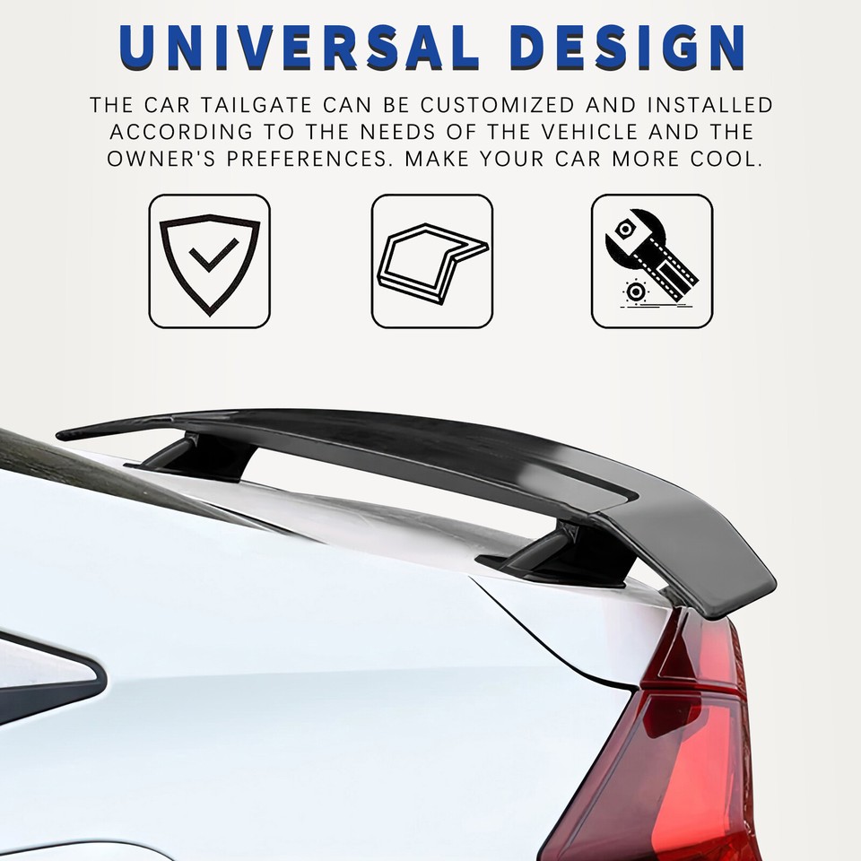 For Z3 Z4 E85 E86 E89 Z8 Coupe 47" Matte Rear Boot Trunk GT Spoiler ...