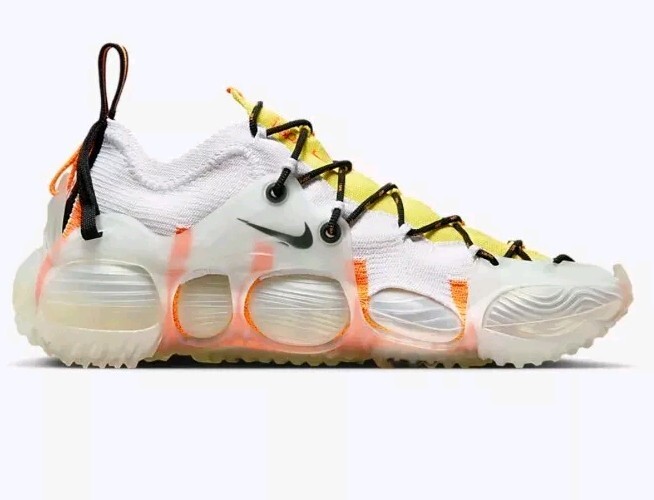 Size 6XS - Nike ISPA Link Axis Total Orange Sonic Yellow (M 3-4, W 4.5 ...