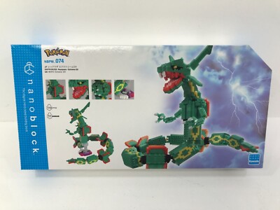KAWADA Nanoblock Pokemon Rayquaza Extreme DX Building Kit TM ...