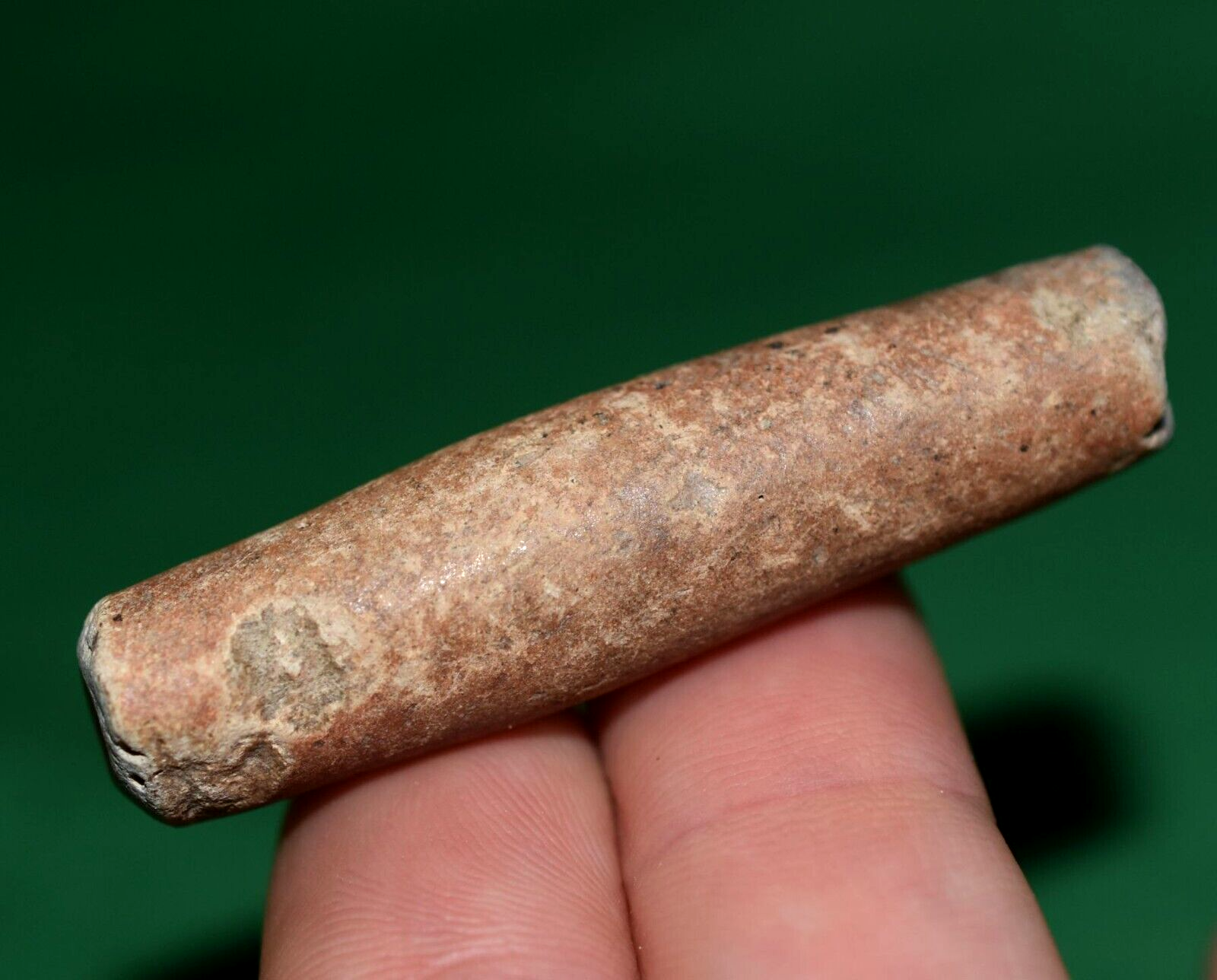 Ancient African Djenne Terracotta Clay Trade Bead Excavated Mali, West ...