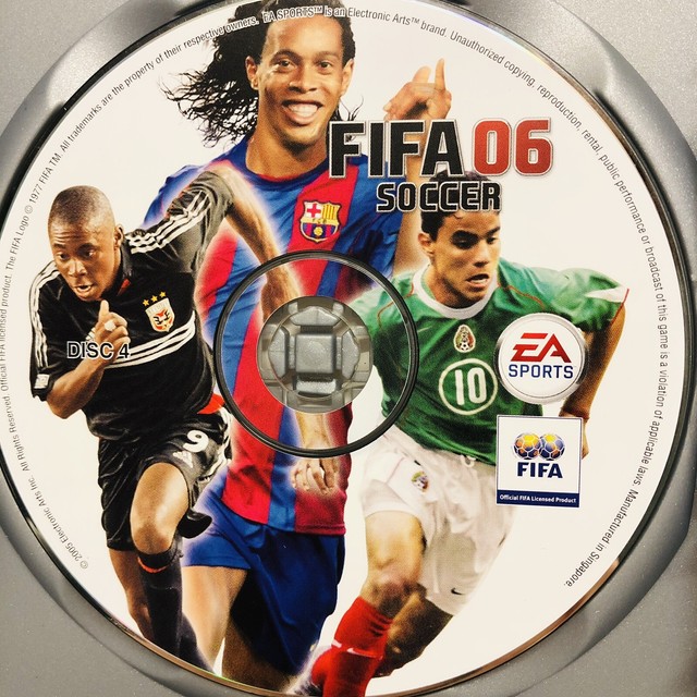 FIFA 06 Soccer PC Game EA Sports 4 Discs Manual Not Inlcuded for sale ...