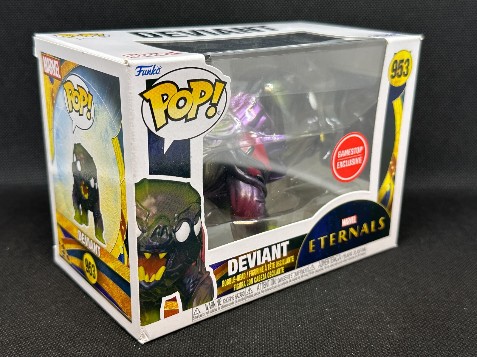 Funko Pop Deviant 953 Marvel Eternals Gamestop Exclusive Bobblehead ...