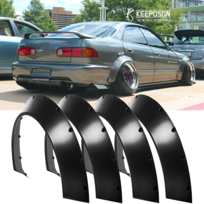 1986-2001 Acura Integra For Fender Flares Extra Wide Body Kit Wheel ...