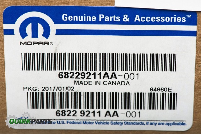 Mopar OEM 68229211AA Boot Kit Drive Shaft for sale online | eBay