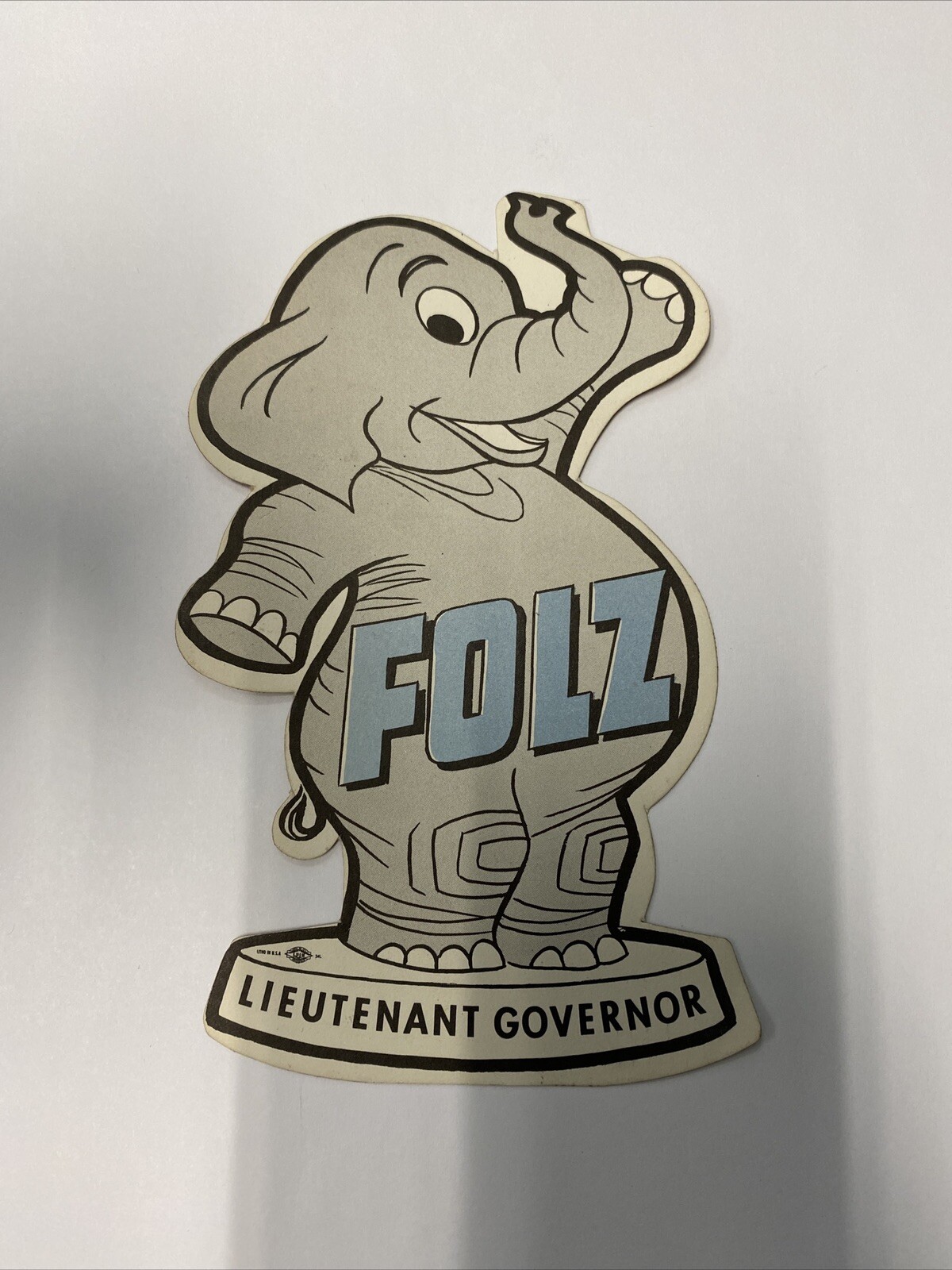 Vintage Gold Lieutenant Governor Sticker | eBay