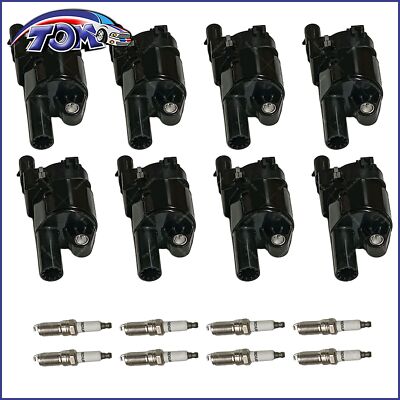 8X Ignition Coil&Spark Plug For Silverado 1500 Tahoe UF742 | eBay