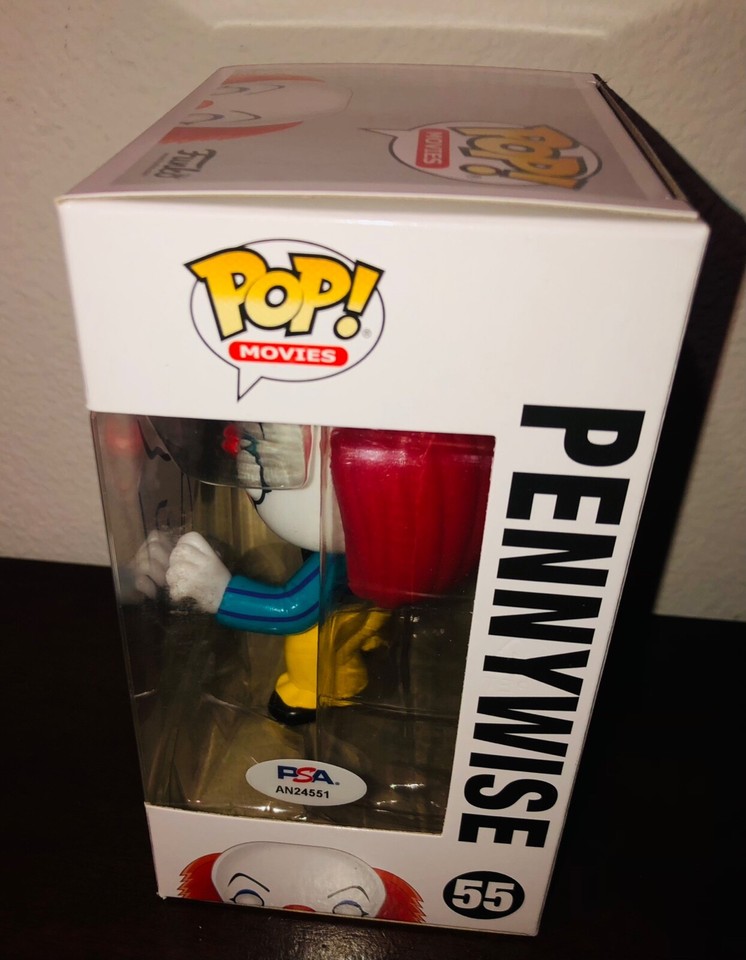 Jim Lindberg Pennywise Lead Singer IT The Movie #55 Signed Funko Pop ...