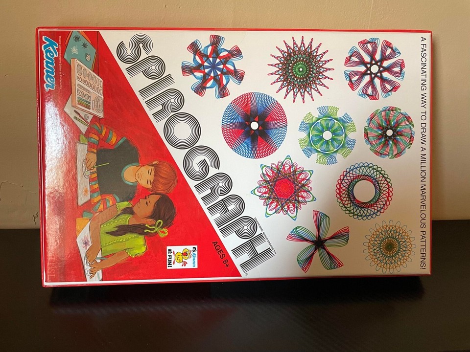 2020 Hasbro Kenner Spirograph Retro Deluxe Design Drawing Art Set NIN ...