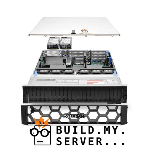 Dell PowerEdge R740xd NVMe Server 2.40Ghz 40-Core 192GB RAM 24x Caddies ...