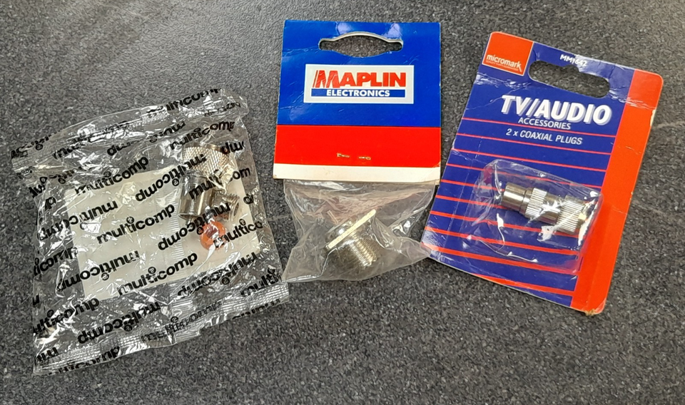 JOB LOT CONNECTORS(a) - MULTICOMP/GREENPAR/MAPLIN/VIVANCO - LINDARS ...