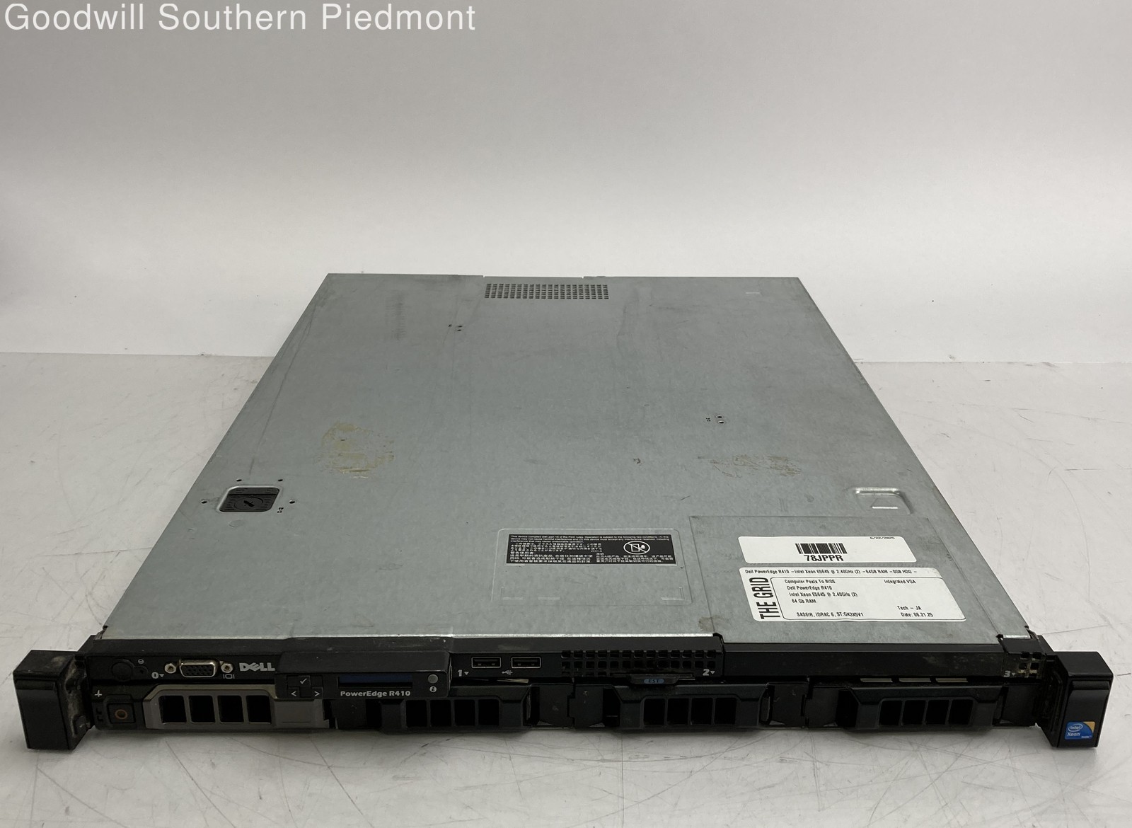 Dell PowerEdge R410 Intel Xeon E5645 2.40GHz 64GB RAM No HDD Server ...