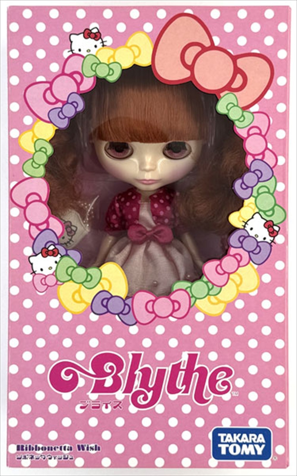 Neo Blythe Ribbonetta Wish Hello Kitty Collaboration Takara Tomy Doll ...