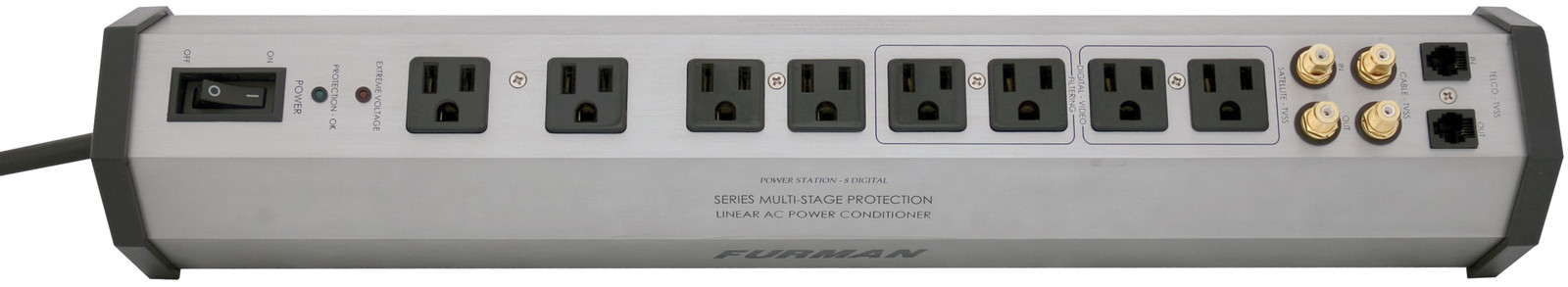 Furman PST-8D 15 Amp 8 Outlet Advanced Level Power Conditioning w/ SMP ...
