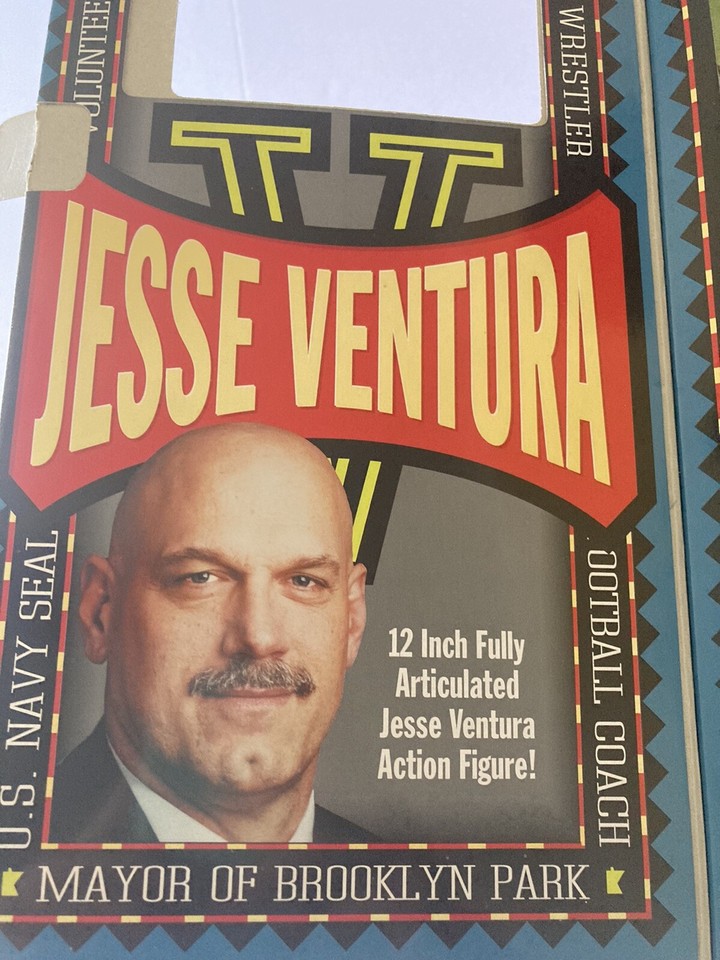 Jesse Ventura Action Figure In Sealed Package Navy Seal | eBay