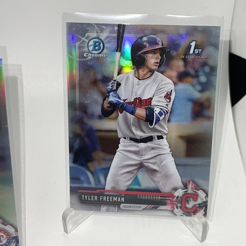 2017 Bowman Draft Tyler Freeman 1st Bowman Chrome Refractor Card #BDC ...