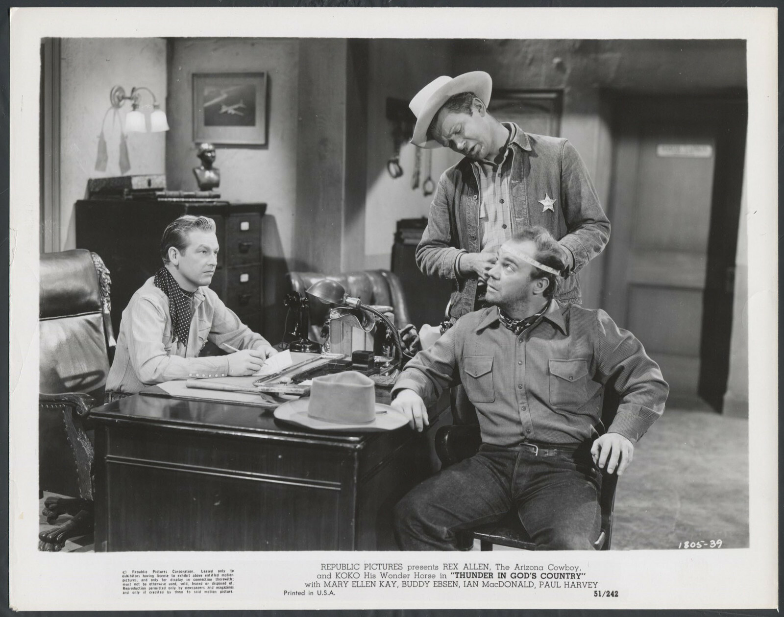 Thunder In God's Country ’51 REX ALLEN BUDDY EBSEN JOHN DOUCETTE ...