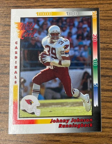 1992 Wild Card # 37 Johnny Johnson - Arizona Cardinals | eBay