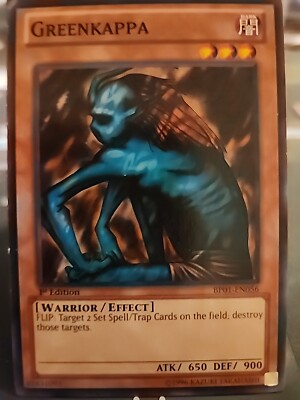 Greenkappa - 1st Edition - Yugioh Dark Monster - Vintage | eBay