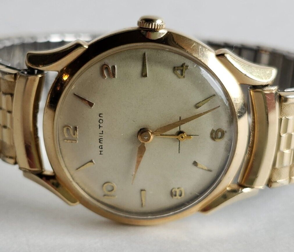 Vintage Hamilton Langdon 10k Rolled Gold Plate Men’s Watch Swiss | eBay