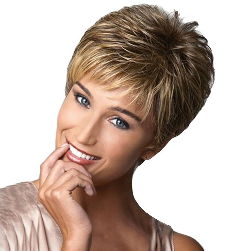 25cm Short Fringe Women Blend , Blend Color Gloss Natural | eBay UK