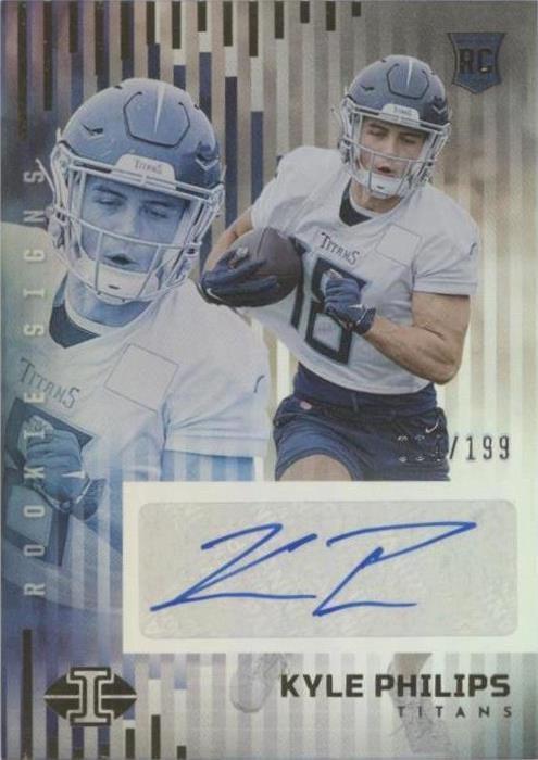 2022 Panini Illusions - Rookie Signs Kyle Philips #RS-KP /199 (AU, RC ...
