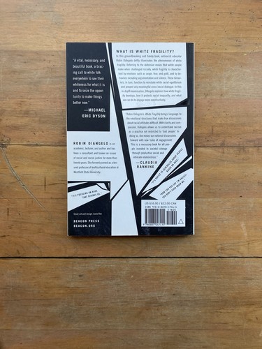 White Fragility by Robin Diangelo. Beacon Press. 2018. | eBay