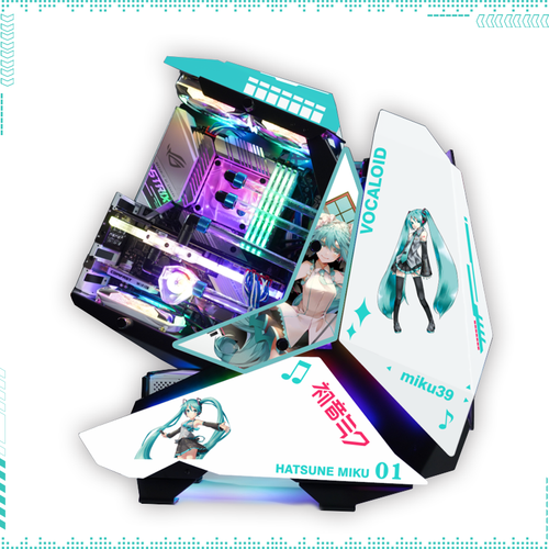 Hatsune Miku Themed PC Case Jonsbo MOD 5 | eBay