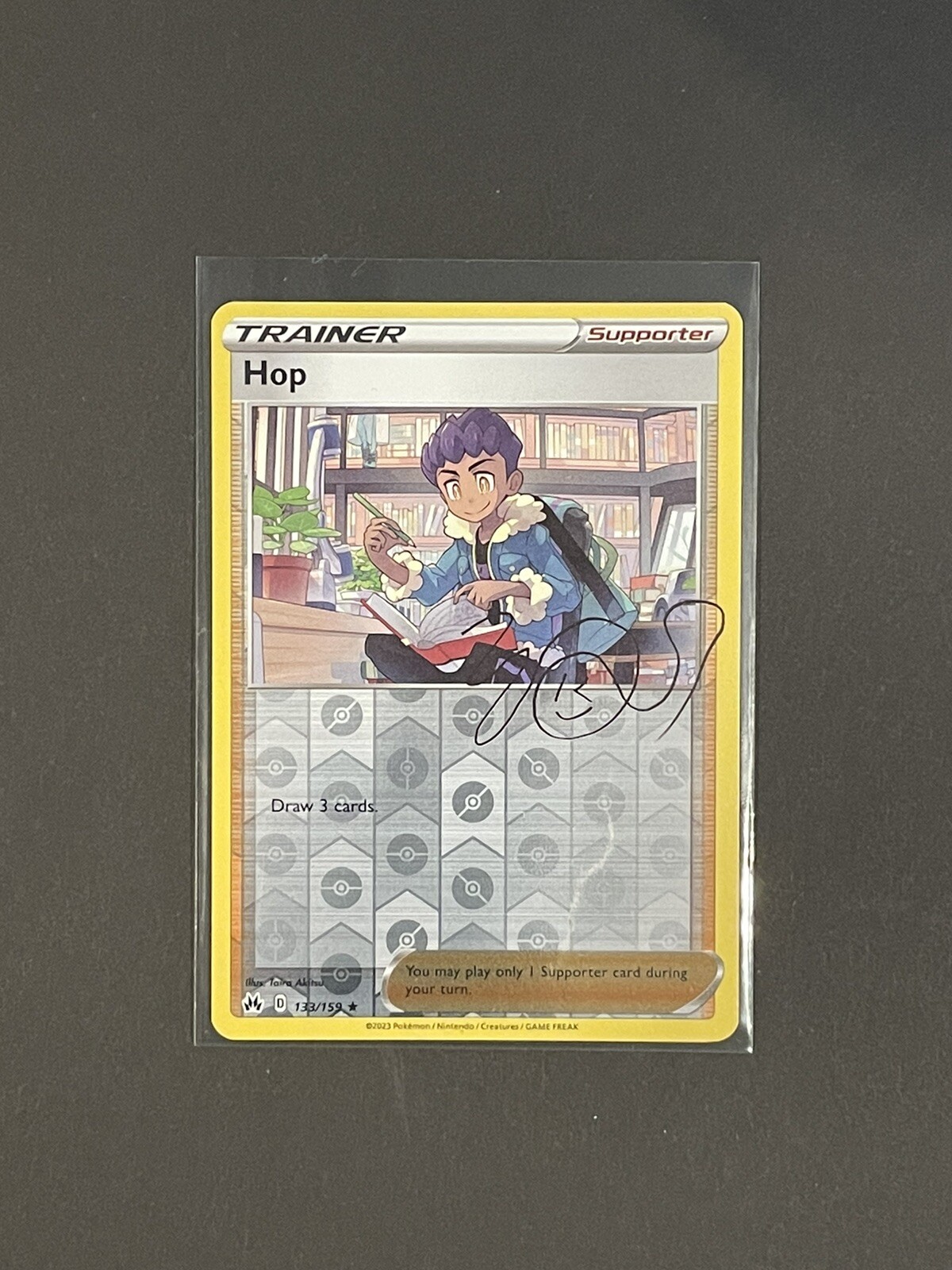 Hop 133/159 Reverse Holo Rare Crown Zenith Pokemon TCG Card NM+ | eBay