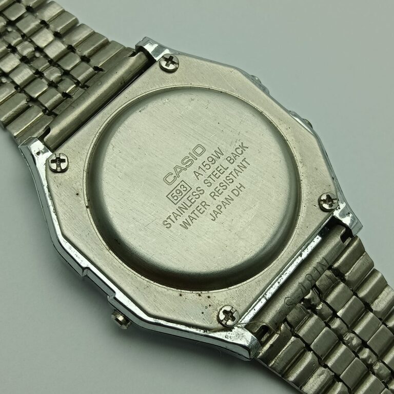 Casio 593 Quartz A159W Alarm Chrono Digital Vintage Men’s Watch | eBay