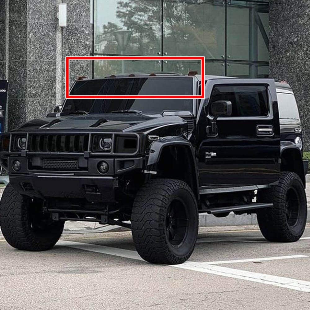 2003-2009 Hummer H2 H2 SUT Smoke LED Cab Roof Top Lights Marker Lamps ...