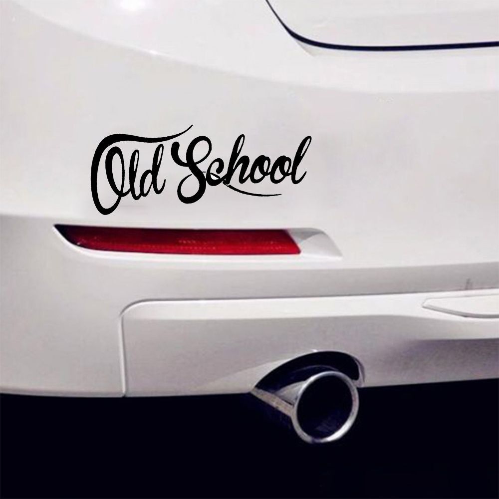Accessories Vinyl 19x7CM Classic Decal OLD SCHOOL Car Sticker | eBay ...