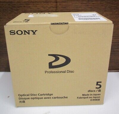 SONY PFD23AX XDCAM Lot of 5 23GB Rewritable Formatted Optical Disc ...