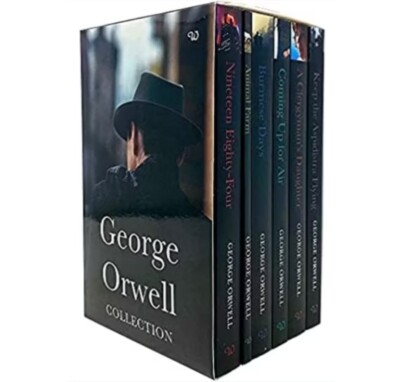 George Orwell Book Set (6 Books) - Classic Collection Paperback Boxed ...