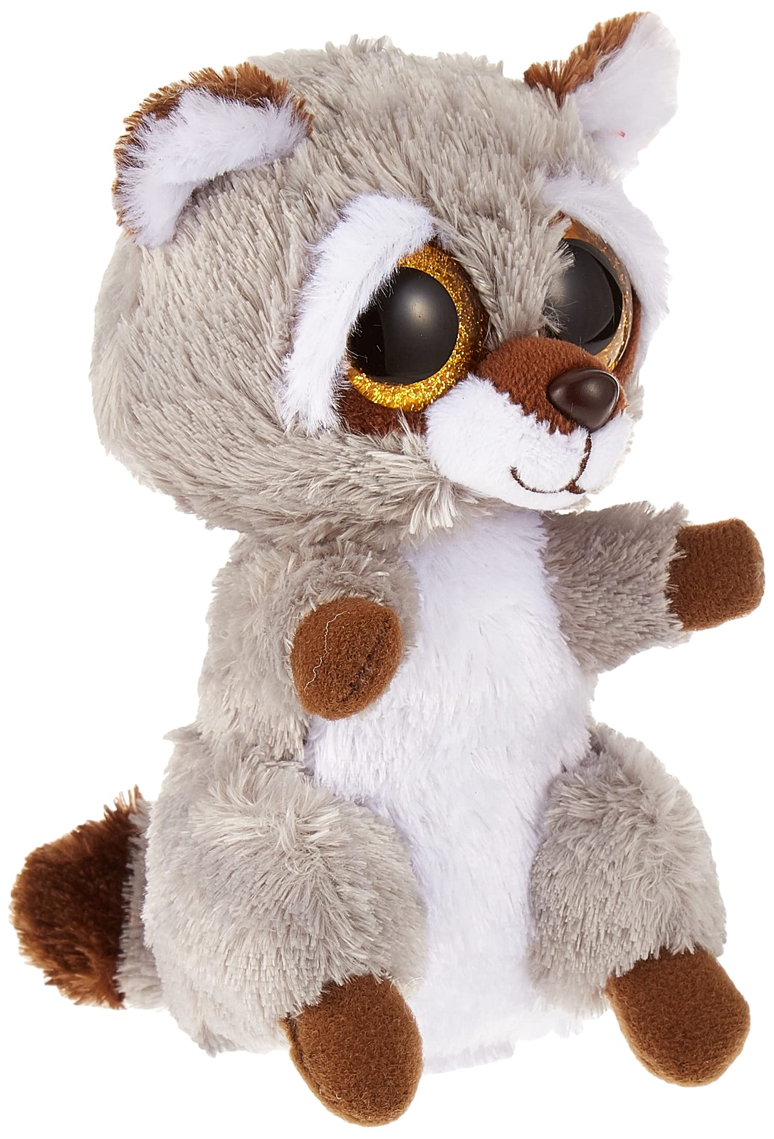 TY+Oakie+Raccoon+Soft+Toy+Beanie+Boos+Plush+Silk+Buddies+Glitter+2021 ...