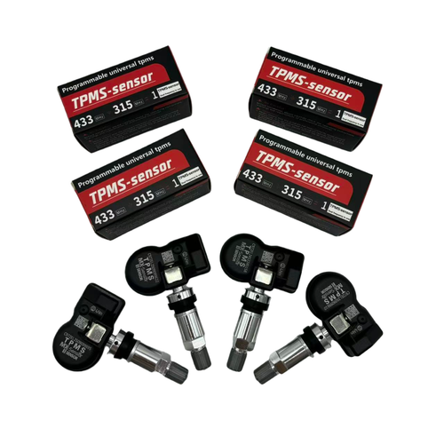 4X MX-Sensor 315&433MHz Programmable TPMS Universal Tire pressure ...