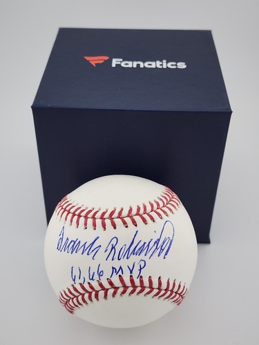 Frank Robinson Signed Autograph Baseball Ball Inscribed Fanatics & MLB ...