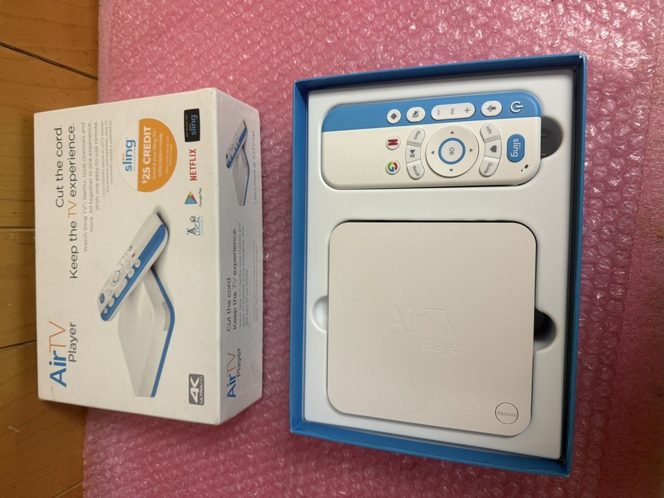 AirTV Player New In Box , Google Play, Netflix, Sling, Streaming Device ...