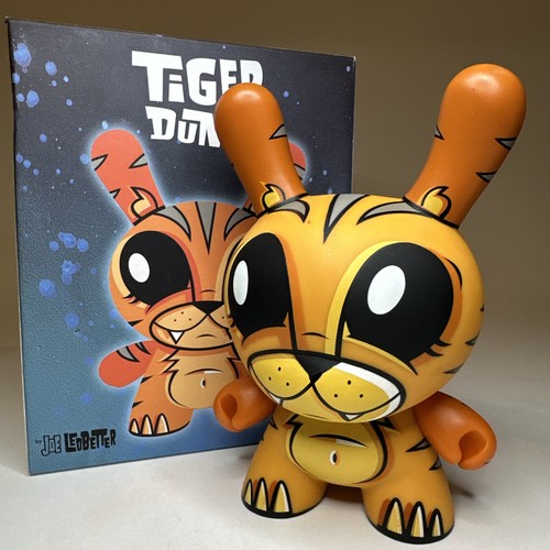 Kidrobot Joe Ledbetter JLED Tiger Dunny 8” Designer Vinyl Art Toy ...