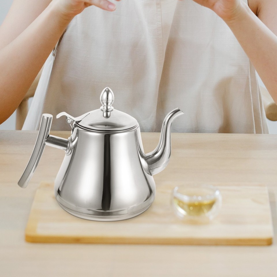 Tea Kettle Household Milk Tea Kettle Stainless Steel Teapot with ...