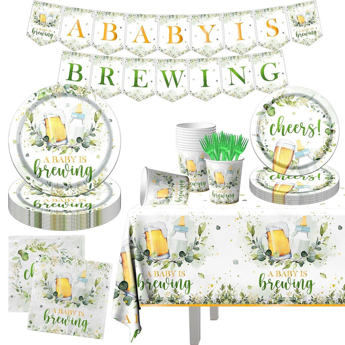 Beer Baby Shower Decorations 10 Baby Is Brewing Ideas | Brew Baby