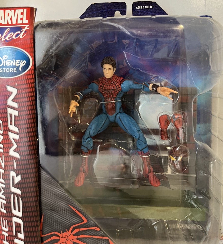 MARVEL Select Amazing Spider-Man Andrew Garfield Unmasked Variant ...